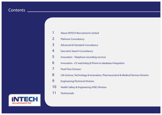 iNTECH Brochure | PDF