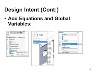 Design Intent.ppt | 3-D Graphics | Computer Software and Applications