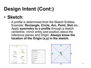 Design Intent.ppt | 3-D Graphics | Computer Software and Applications