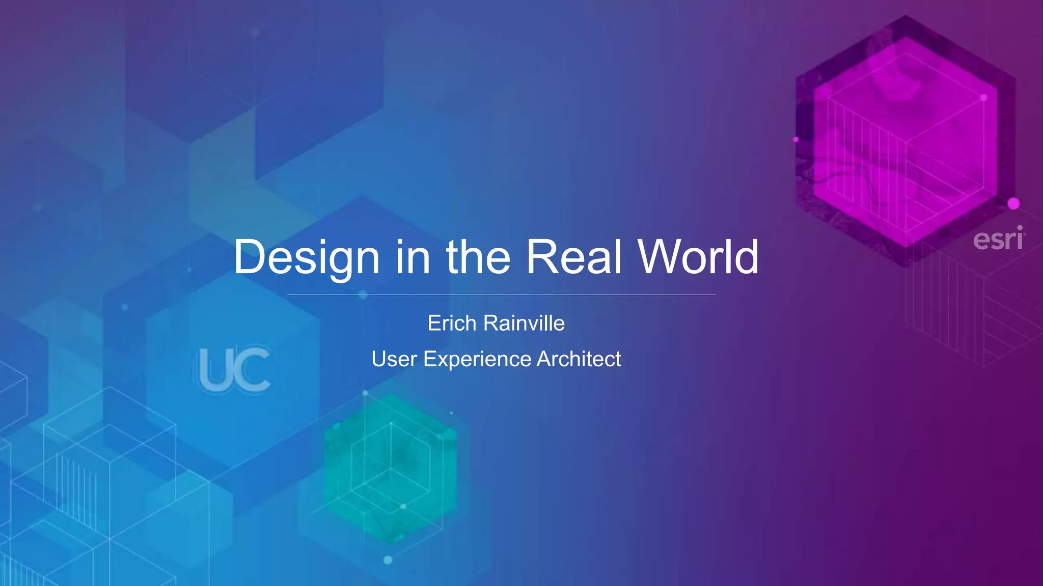 Design in the Real World | PPTX