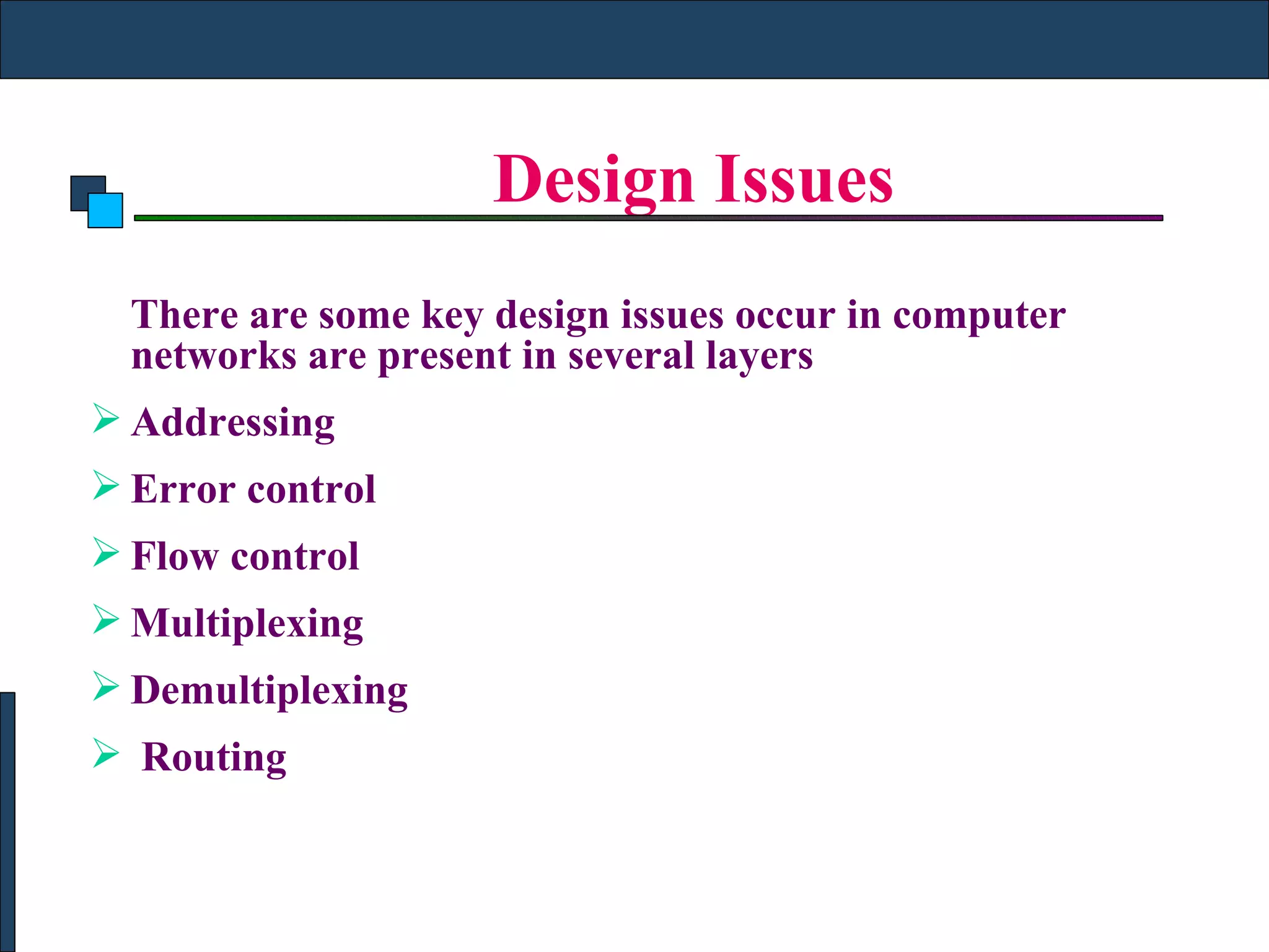 Design issues for the layers | PPT