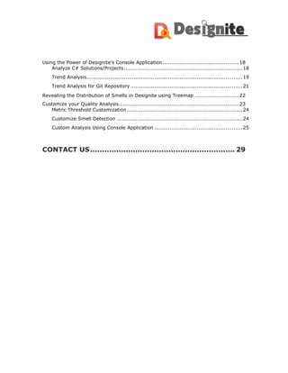 Designite - Quick Start Guide | PDF