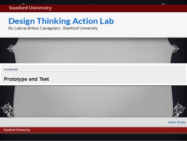 Stanford University Design lab