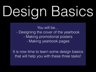 Introduction to Design (Yearbook Class) | PDF