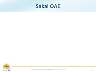 Sakai Learning Capabilities Design Lenses in Action | KEY | Computer ...