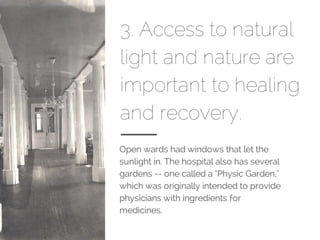 Healthcare Design: Lessons Learned from the United States' First ...