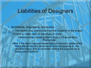 Design liability | PPT