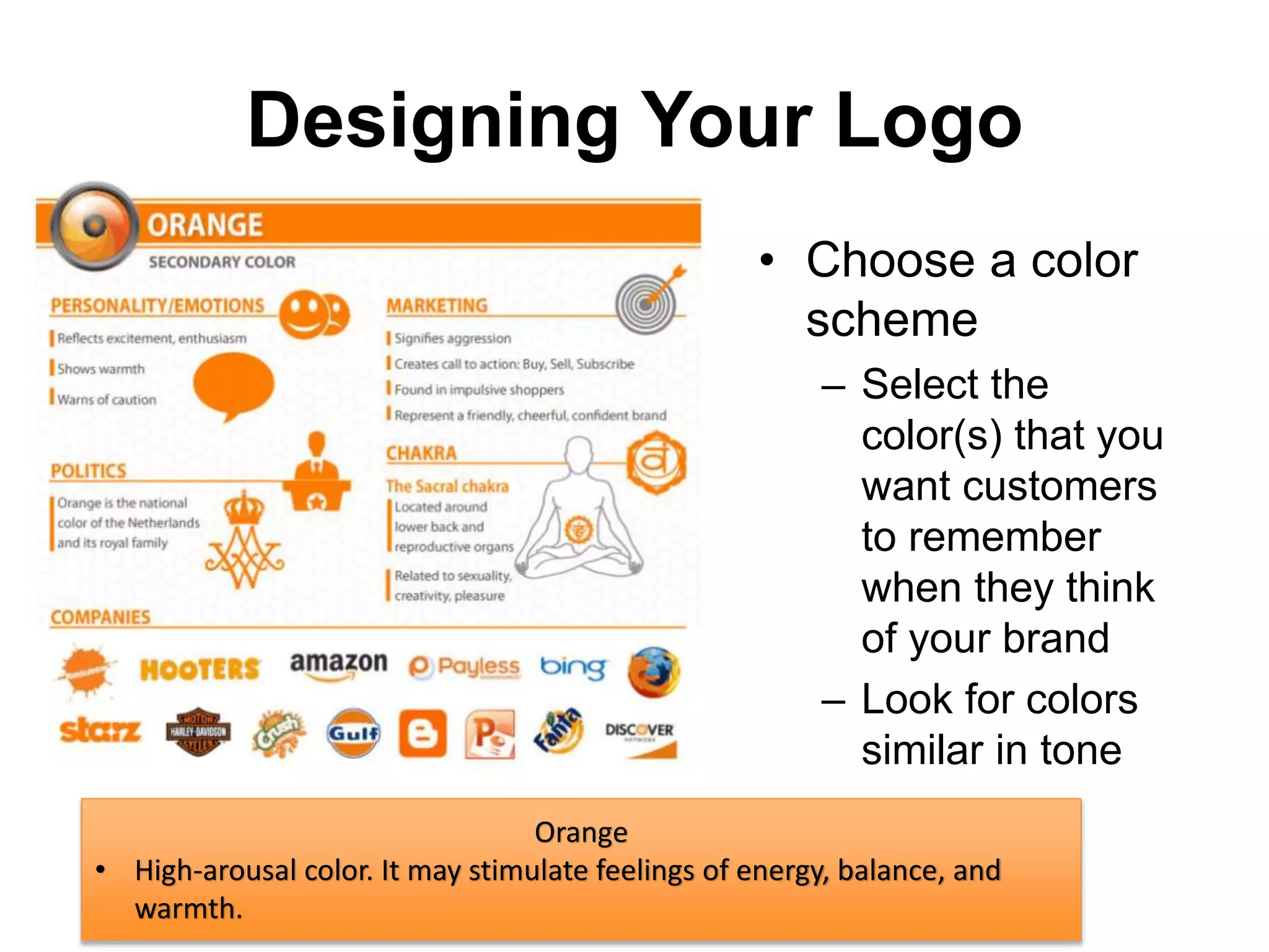 Design, logo, slogan | PPT