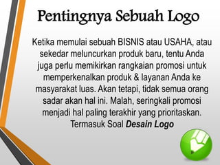 Go Modern - Desain Logo Usaha Profesional | PPTX