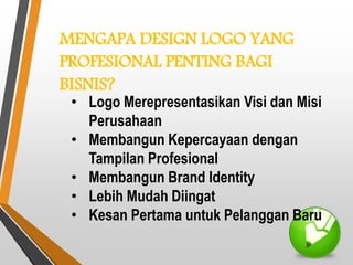 Go Modern - Desain Logo Usaha Profesional | PPTX