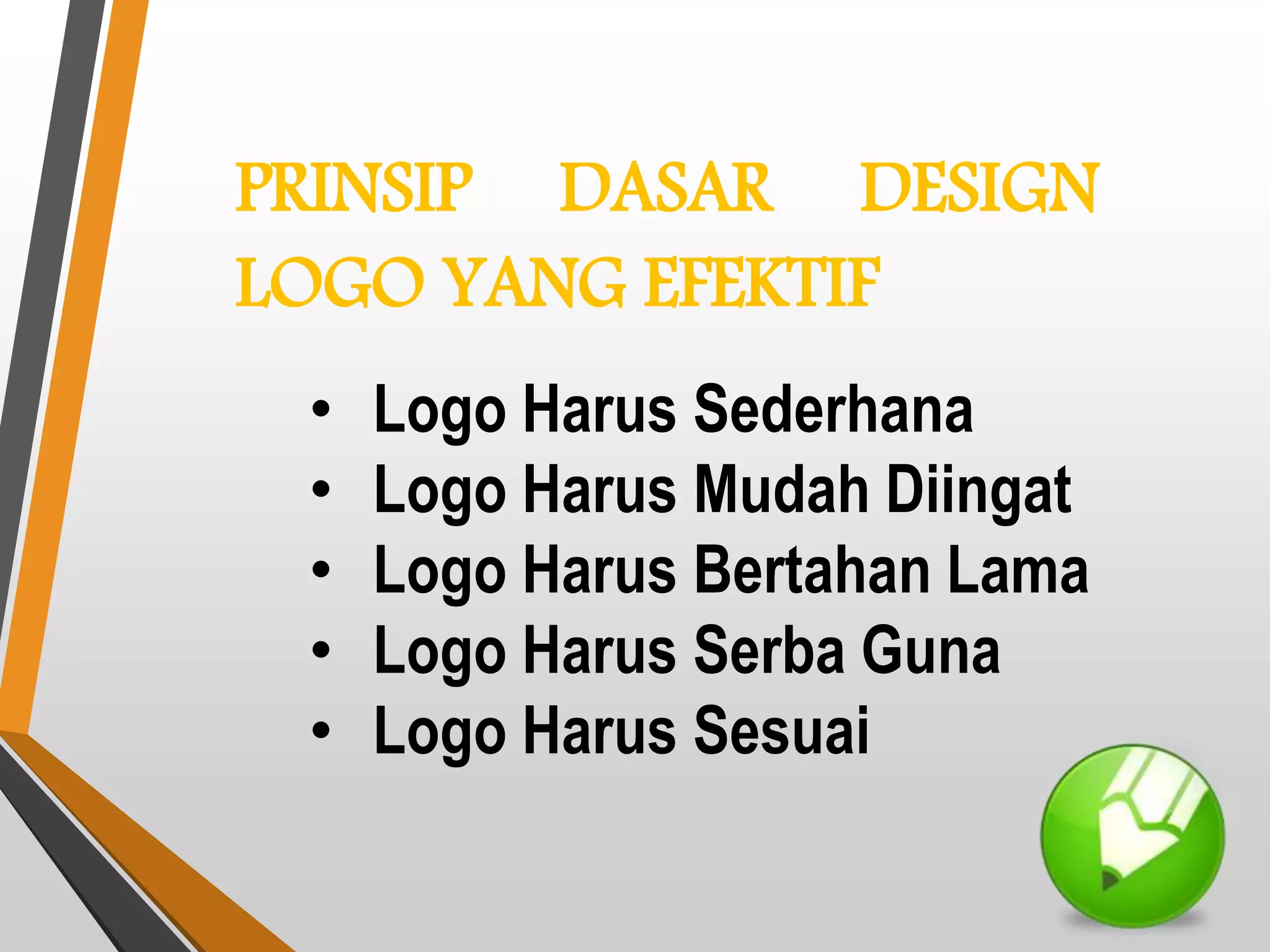 Go Modern Level 1 - Design Logo Usaha Profesioneal Sahar | PPTX