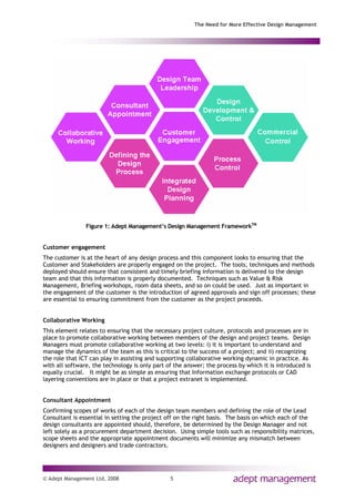 Design Management White Paper V5 | PDF | Civil Engineering Industry ...