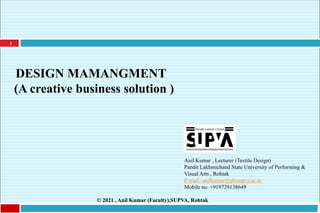 Design management | PDF