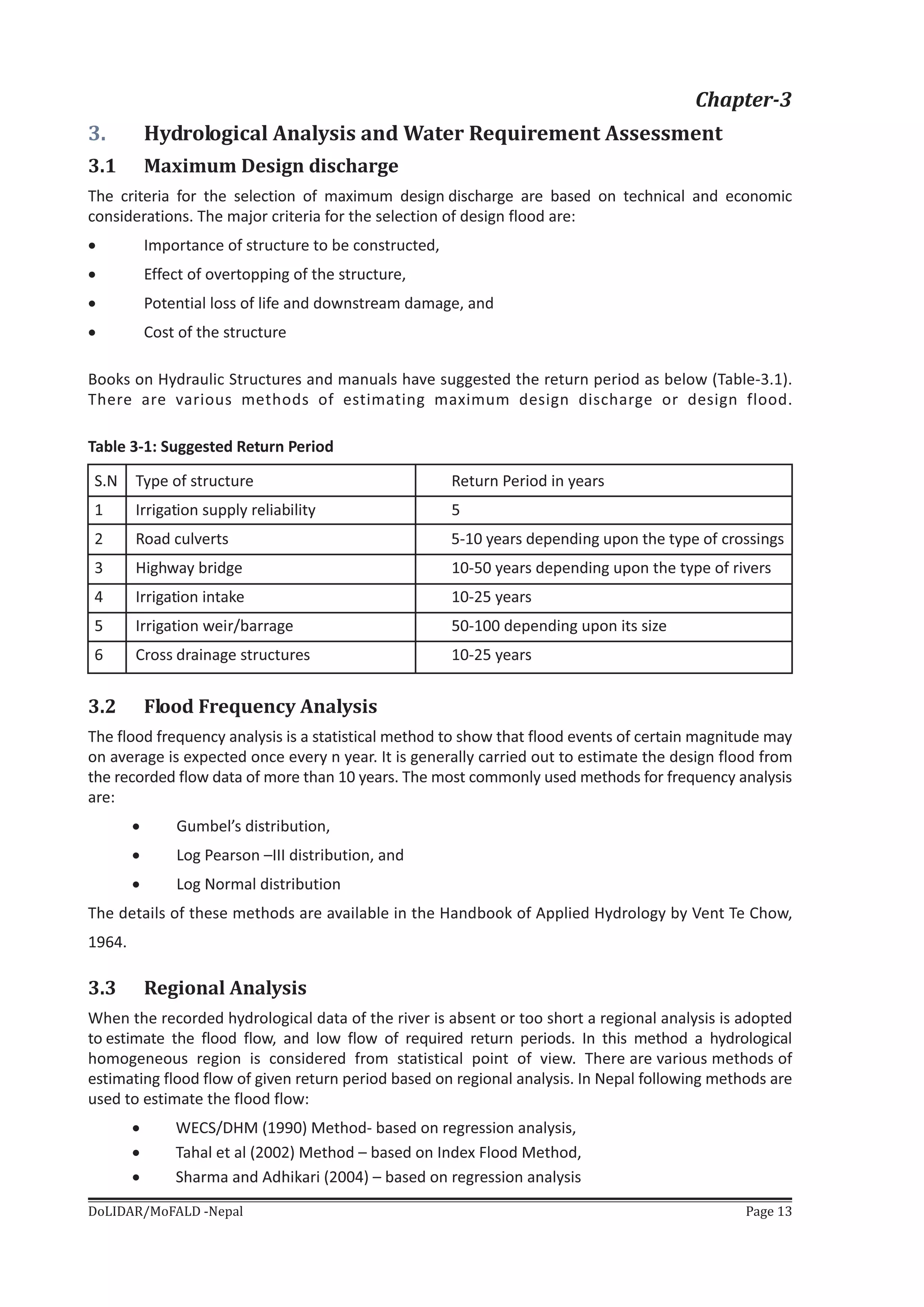 Design mannual for small scale irrigation scheme book | PDF