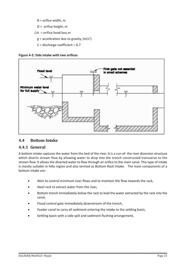 Design mannual for small scale irrigation scheme book | PDF