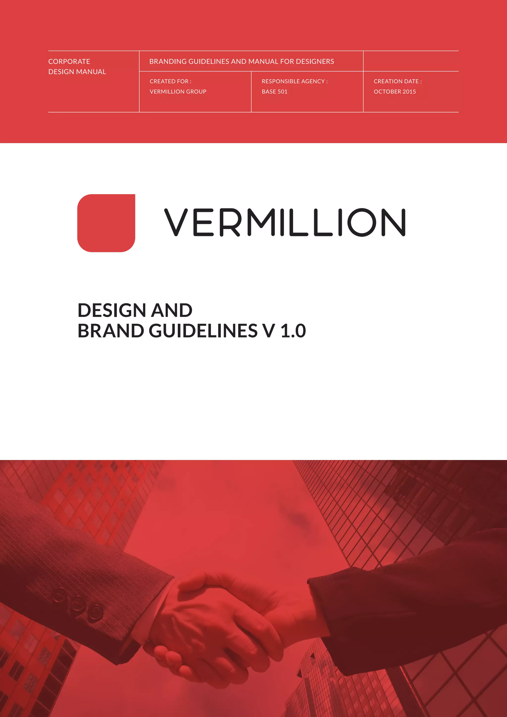 Vermillion - Brand Manual | PDF