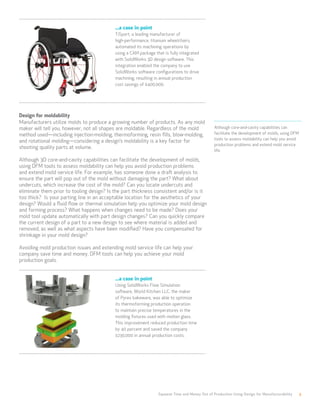 Squeeze Time and Money out of Production Using Design for ...