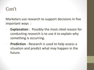 Design marketing research | PPTX