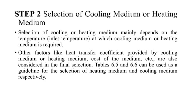 Design method for shell tube heat exchanger | PPTX | Chemistry | Science