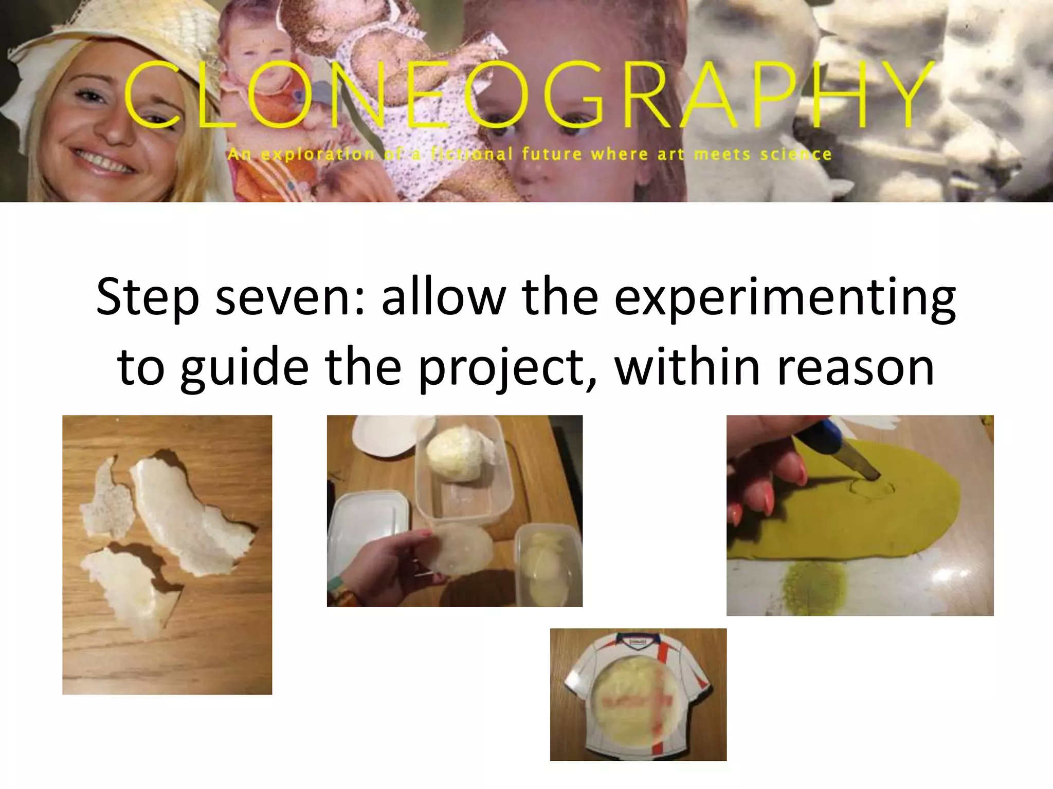 Design methodology presentation - Cloneography by Antonisia Schroder ...