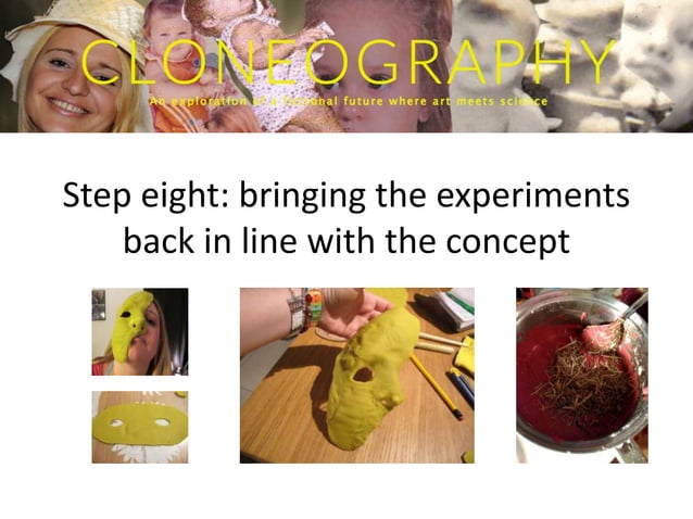 Design methodology presentation - Cloneography by Antonisia Schroder ...