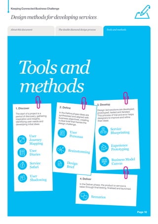 Design methods for developing services | PDF