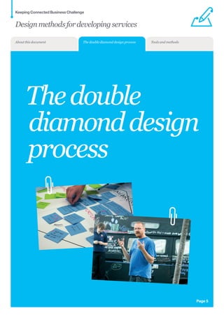 Design methods for developing services | PDF