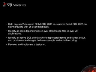 DesignMind SQL Server 2008 Migration | PDF