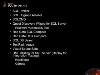DesignMind SQL Server 2008 Migration | PDF