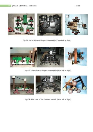 Design, Modification and Manufacturing of a Stair Climbing Vehicle | PDF