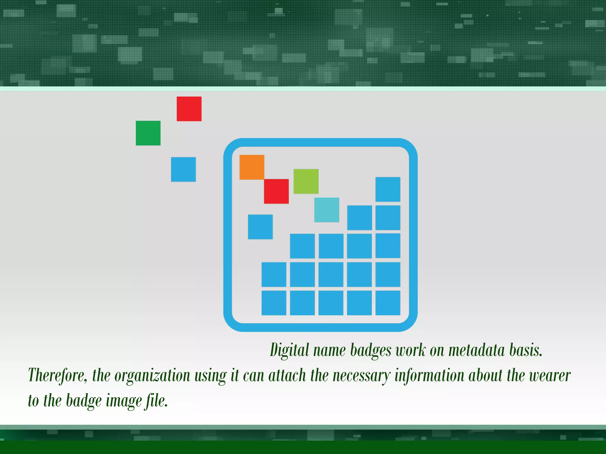 Digital Name Badge | PPT