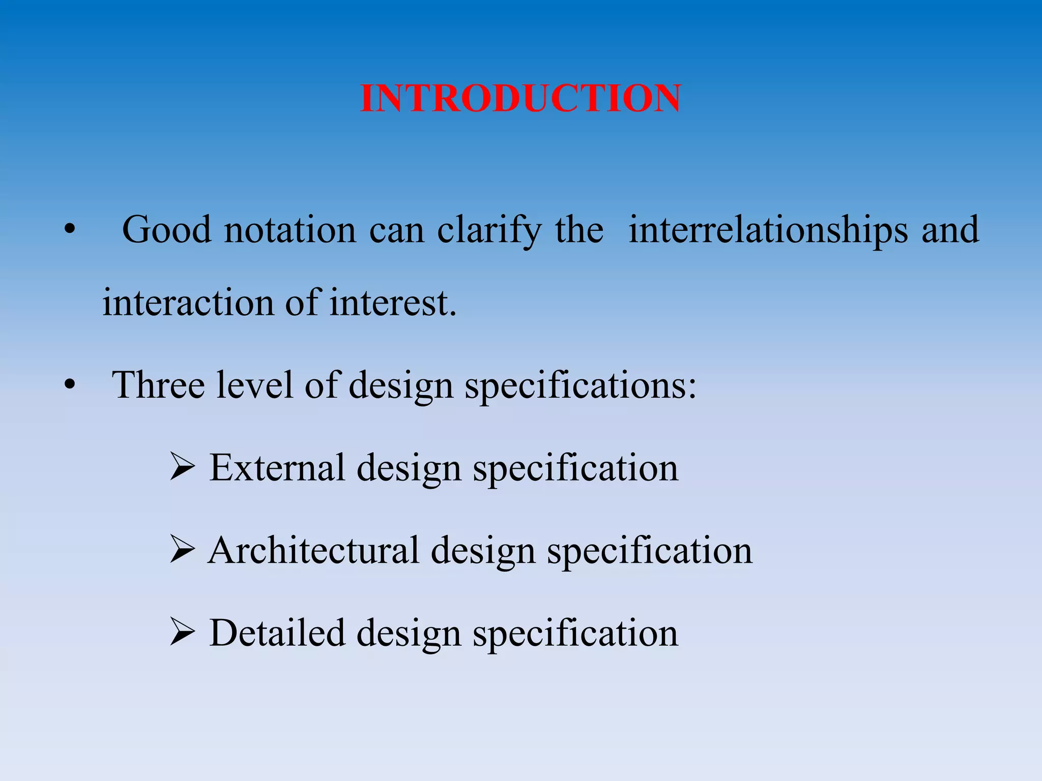Design notation | PPTX