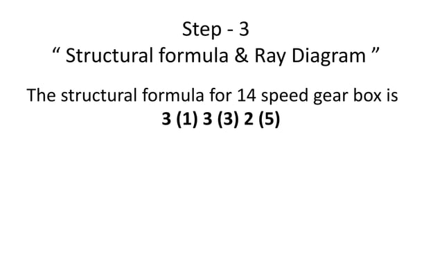 Design of 14 speed gear box | PPTX | Physics | Science