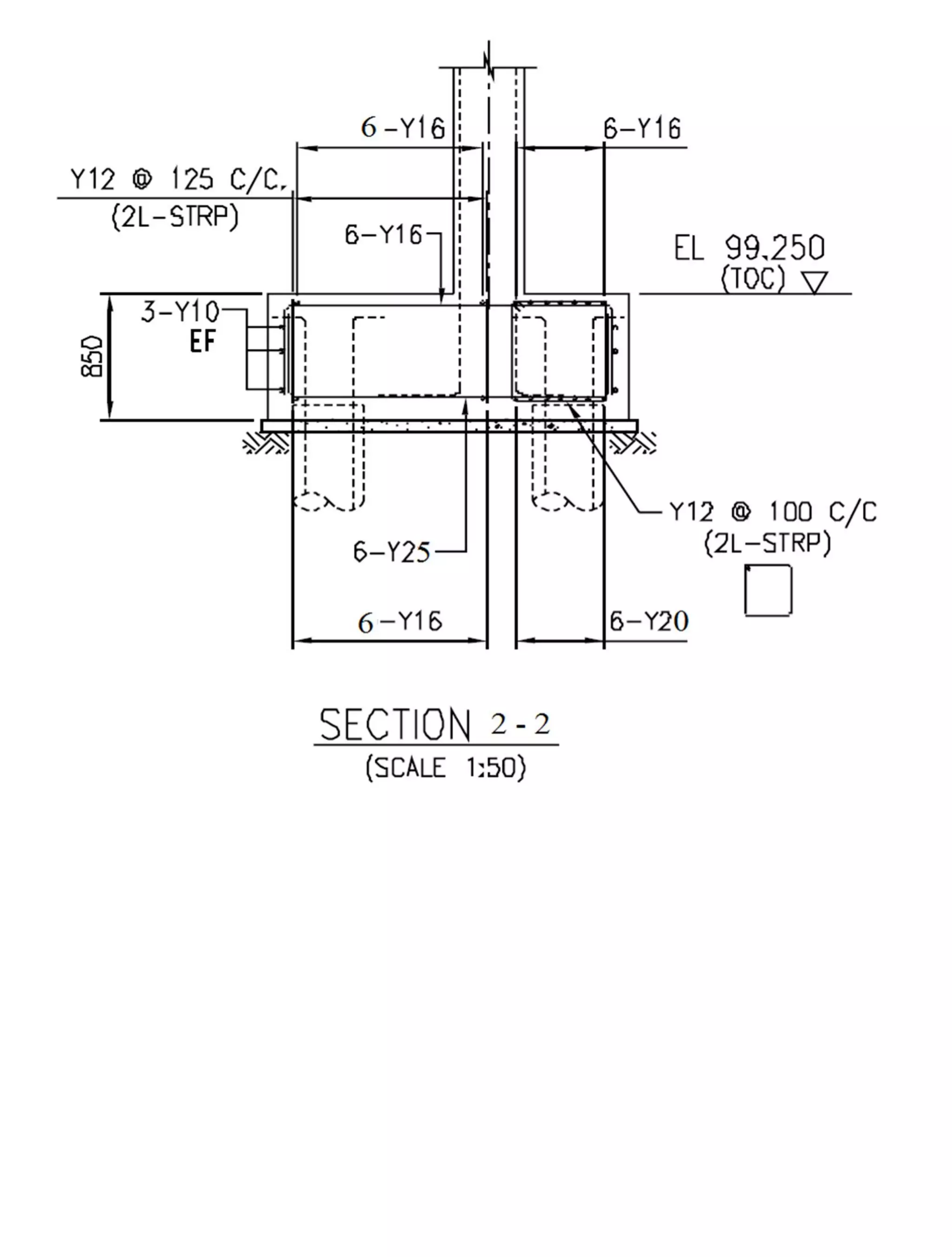 Design of 3 piles pile cap | PDF