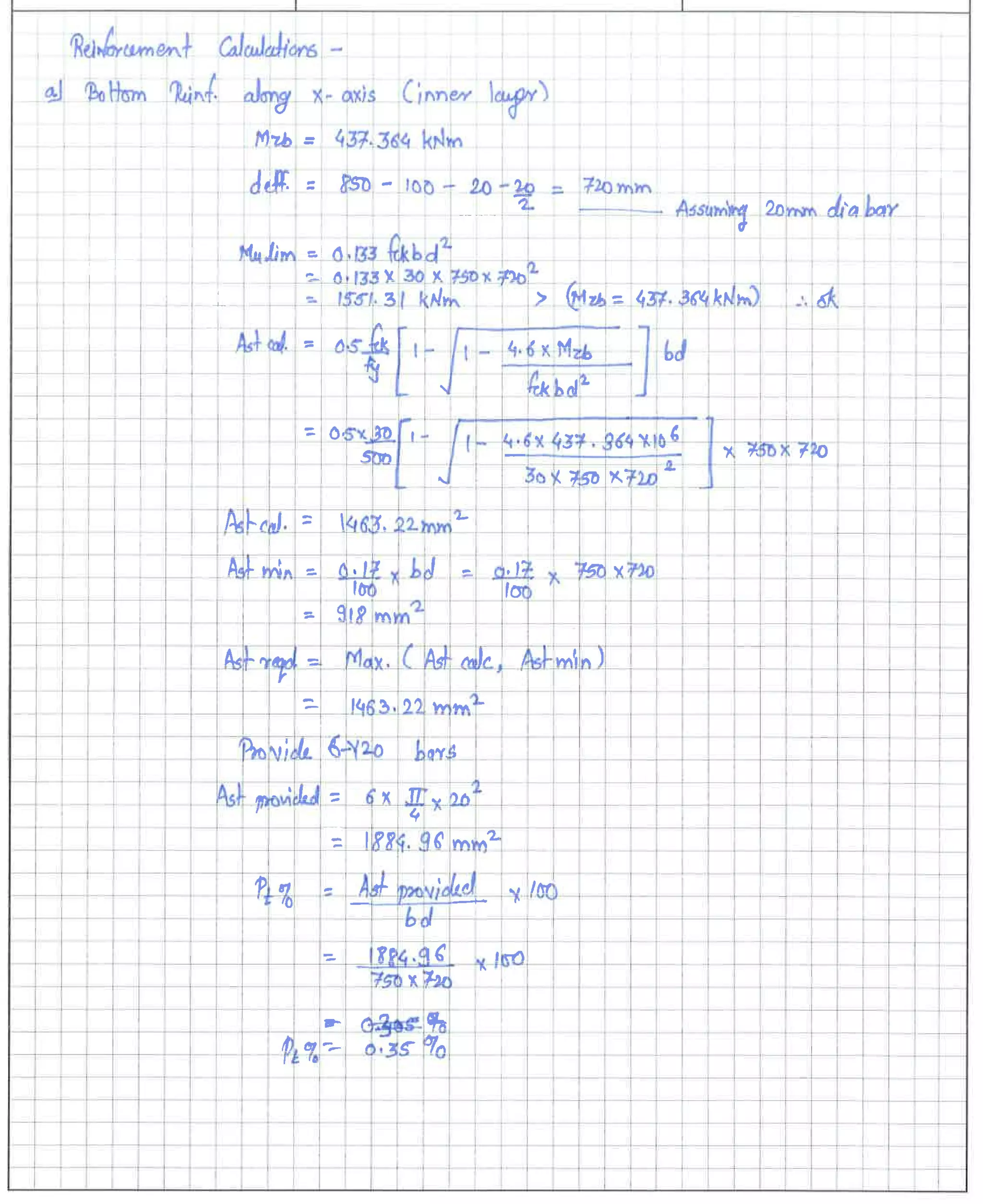 Design of 3 piles pile cap | PDF