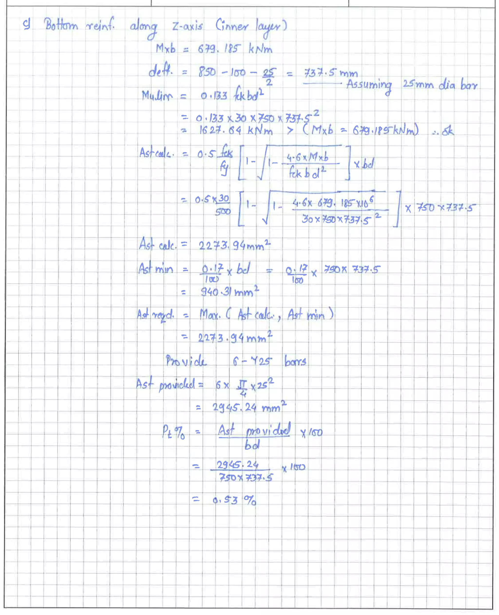 Design of 3 piles pile cap | PDF