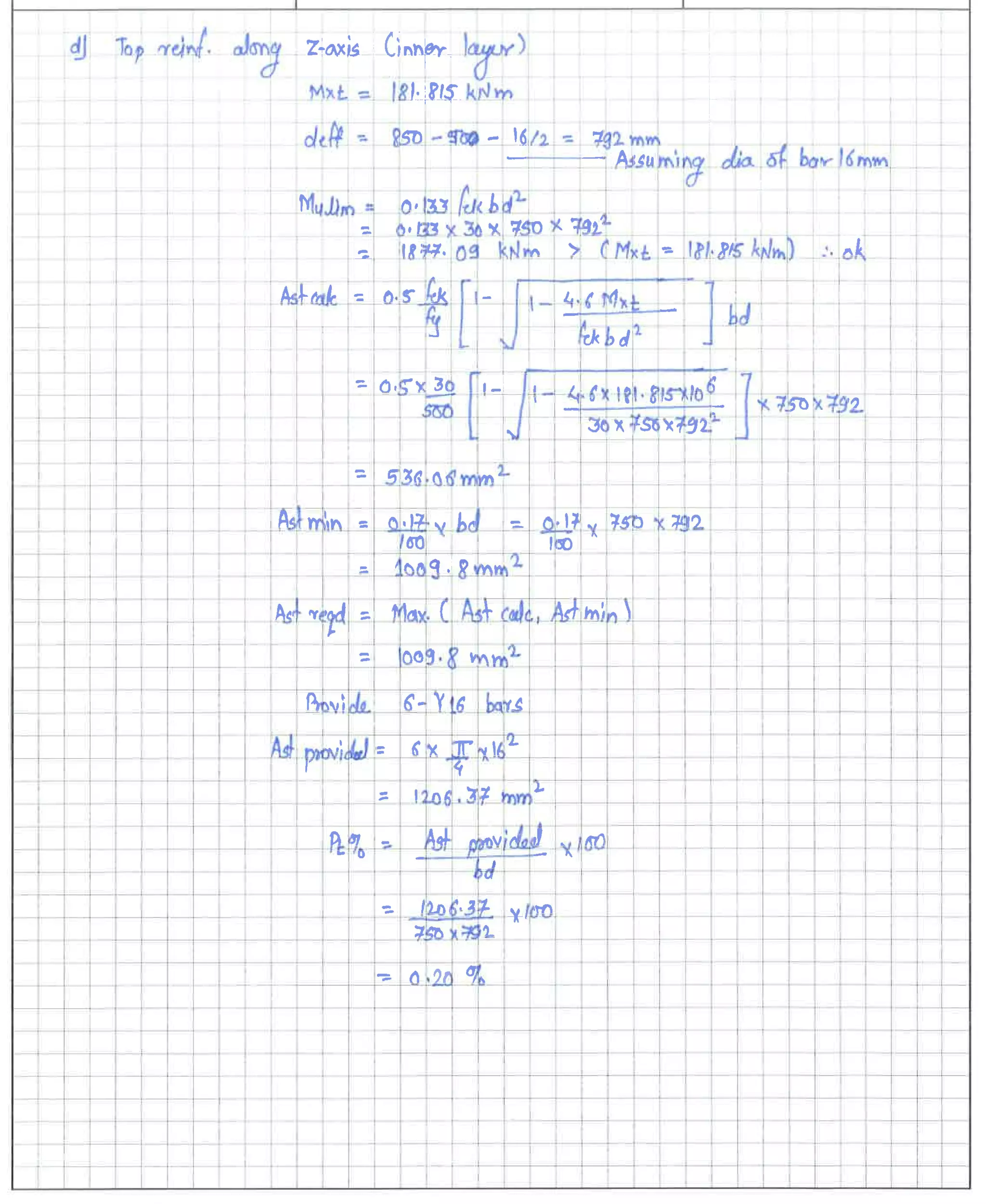 Design of 3 piles pile cap | PDF