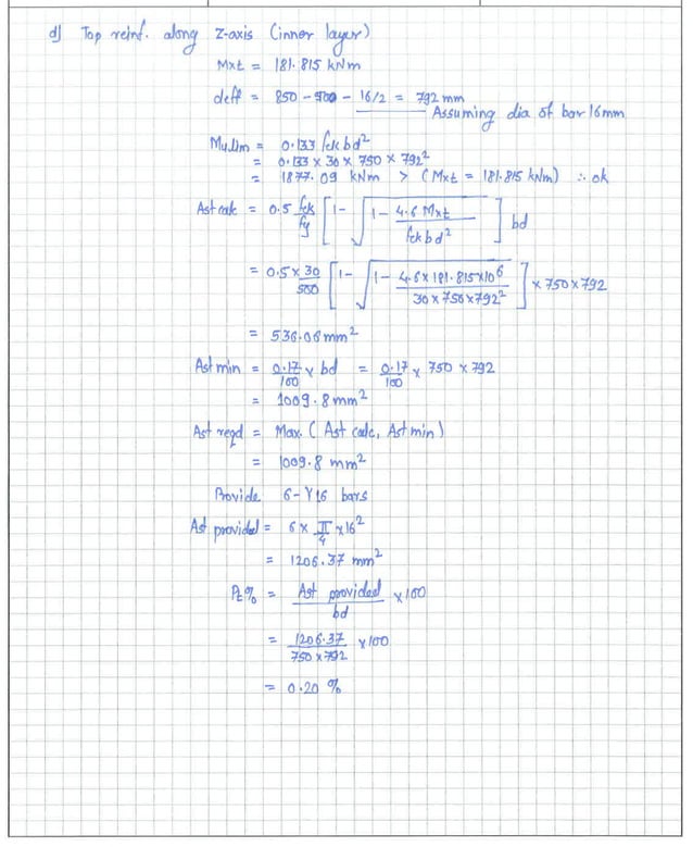 Design of 3 piles pile cap | PDF