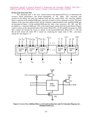 Design of 64 bit error tolerant adder | PDF