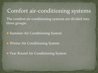 Design of HVAC system for Multiplex | PPTX