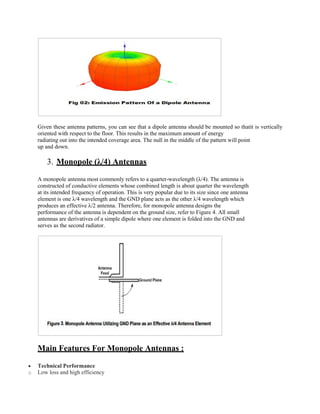 Design of a 600 mhz ddipole antenna | PDF