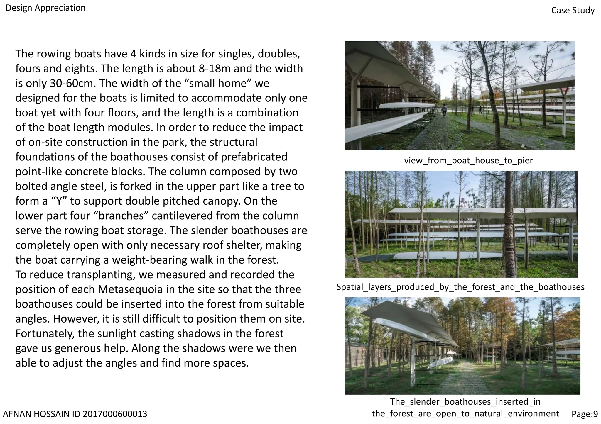 Design Of A Boat Club (Case Study Report) | PPTX
