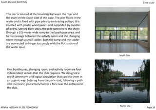 Design Of A Boat Club (Case Study Report) | PPTX