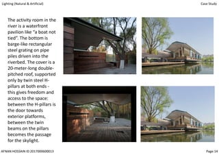 Design Of A Boat Club (Case Study Report) | PPTX