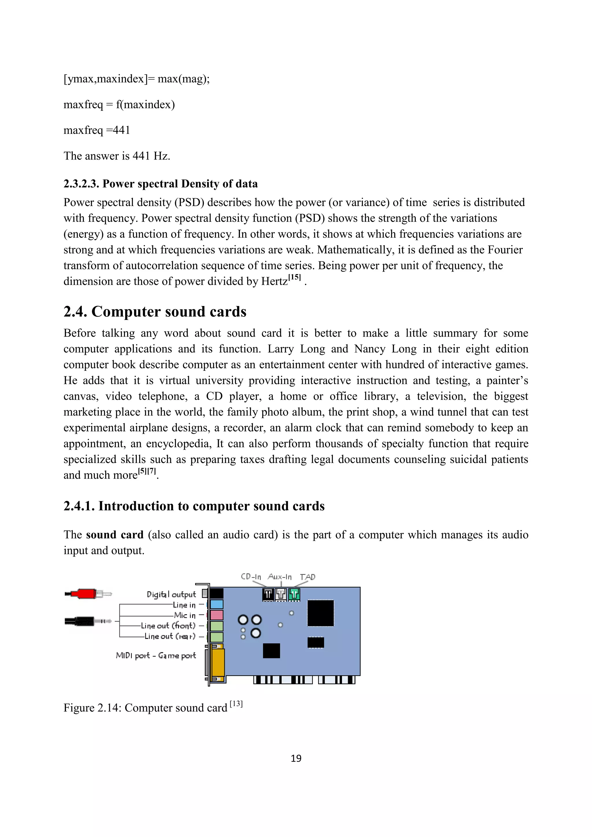 Design of a computer based system to process an analog signal | PDF | Digital Audio | Computer ...
