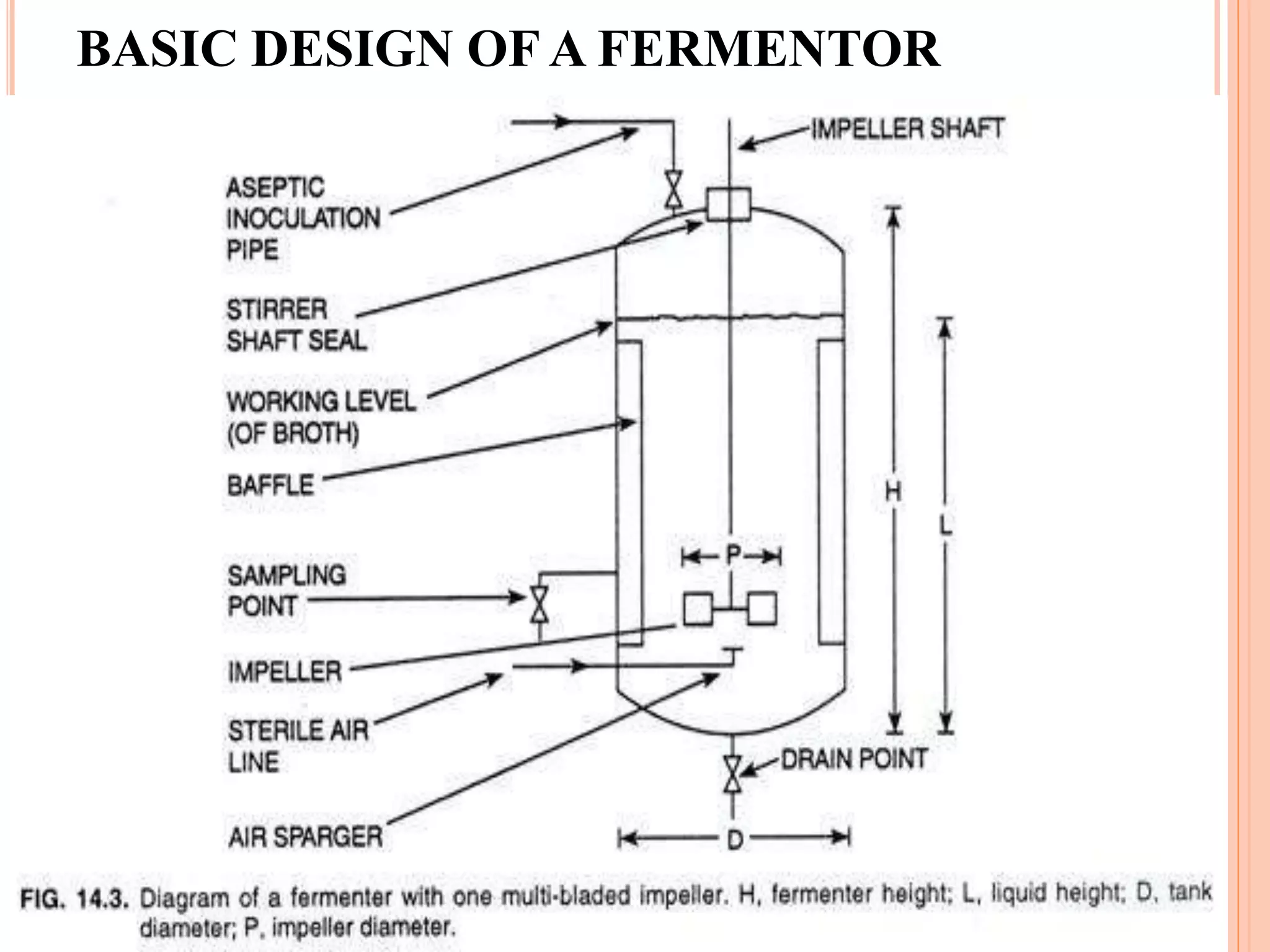 Design of a fermentor | PPTX