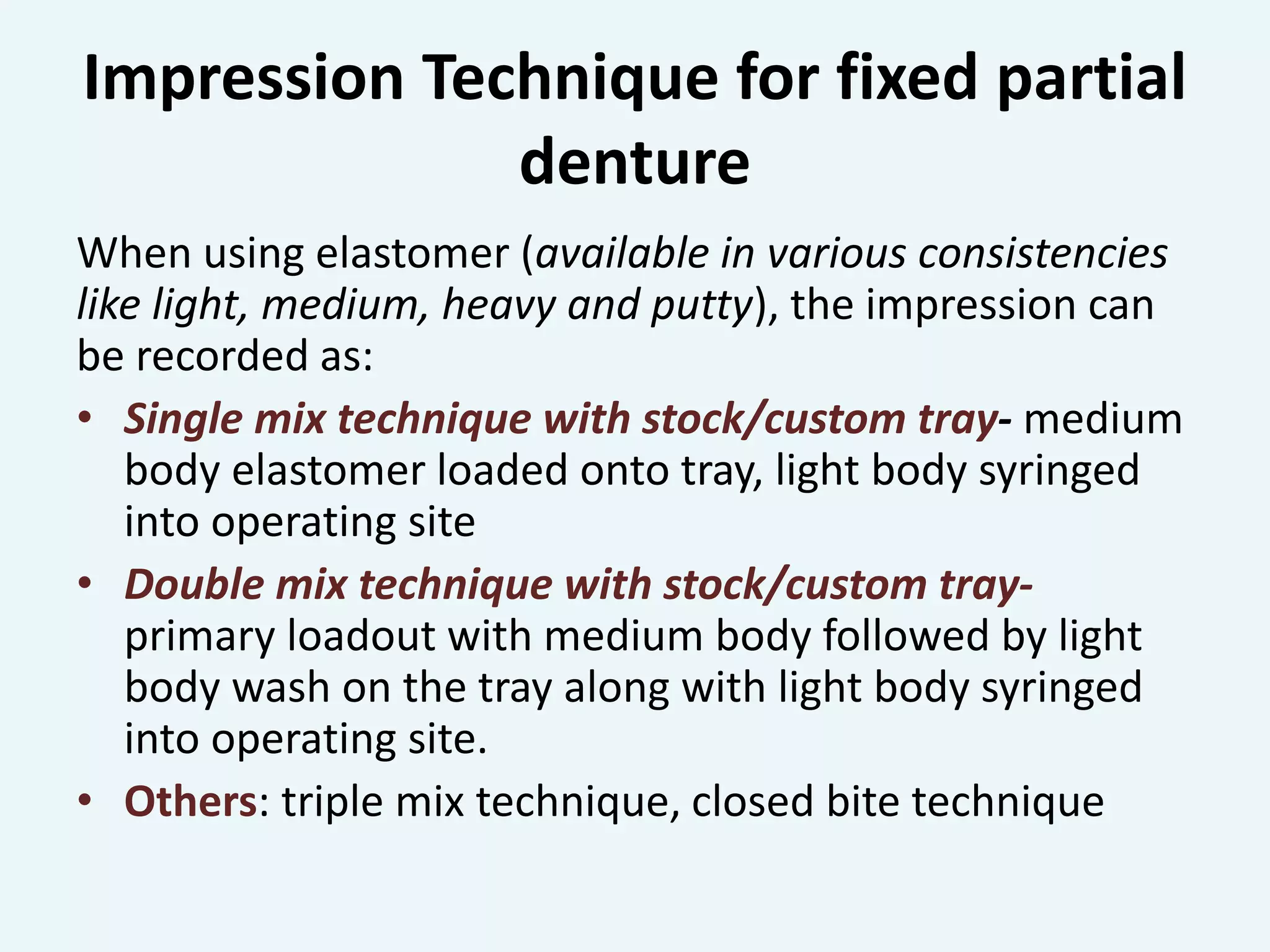 Design of a fixed Partial Denture (with Abutment Tooth Preparation) | PPTX