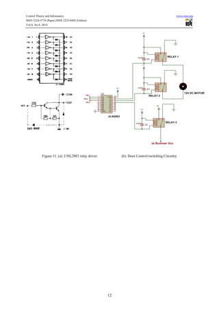 Design of a gsm based biometric access control system | PDF