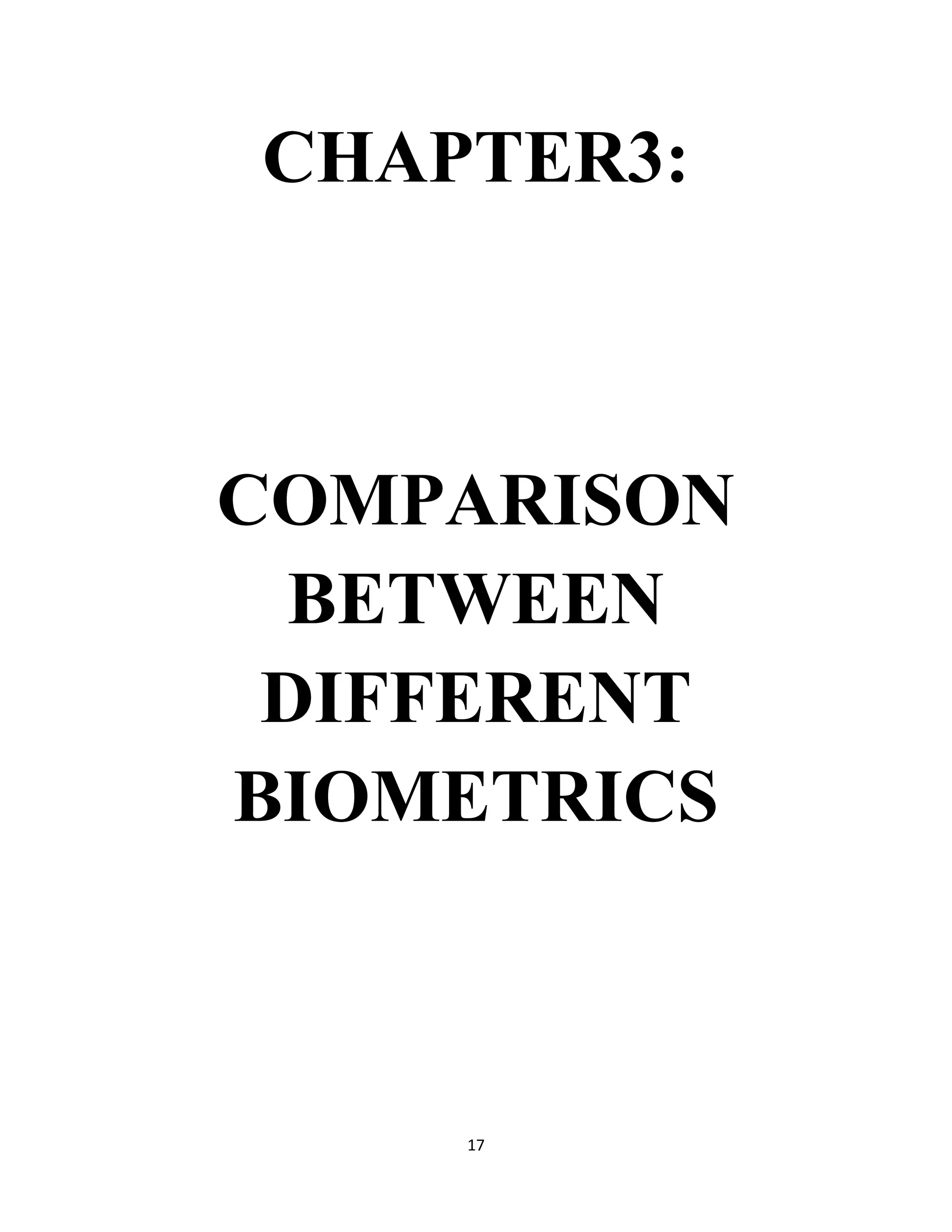 Design of a hand geometry based biometric system | DOCX