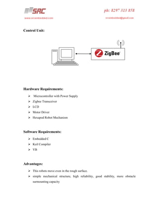Design of a hexapod robot | PDF